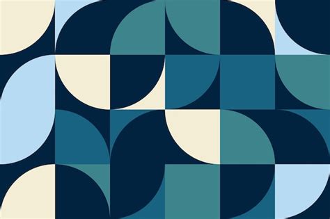 Premium Vector Abstract Flat Colorful Geometric Mosaic Seamless