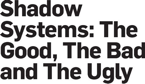 Table 3 From Shadow Systems The Good The Bad And The Ugly Semantic