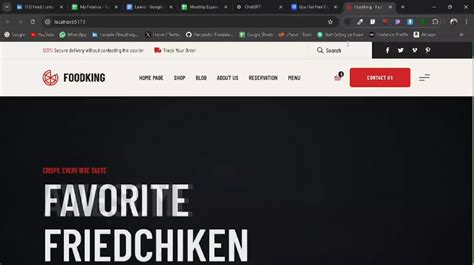 Hanzala Chaudhary On Linkedin Reactjs Webdevelopment Foodwebsite Techshowcase