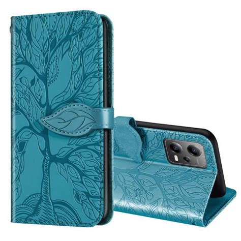 Coque Cuir Tui Pour Xiaomi Poco X Redmi Note Housse Fermeture Magn Tique Flip B Quille