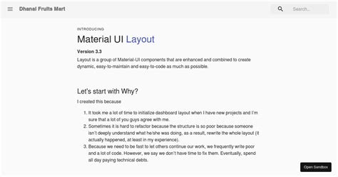 React With Material Codesandbox React With Material Codesandbox