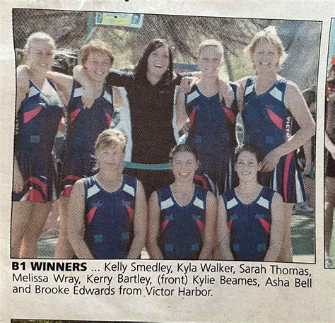 200 Games Kelly Stanton Victor Harbor Netball Club Facebook