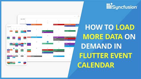 how to load more data on demand in flutter event calendar