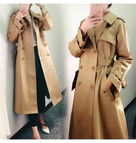 P190208043 여성 코트자켓트렌치코트여자봄신상롱코트 티몬