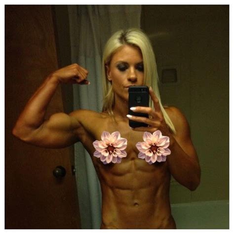 Hot Blonde With An Eight Pack And Huge Biceps Fleshfan
