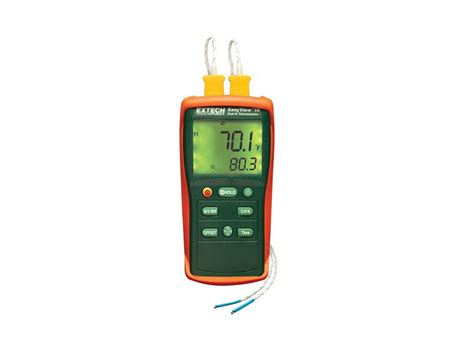 Extech Ea10 Easyview Dual Input Thermometers Tequipment