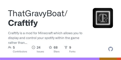 Craftify Mcmod Info At Master ThatGravyBoat Craftify GitHub