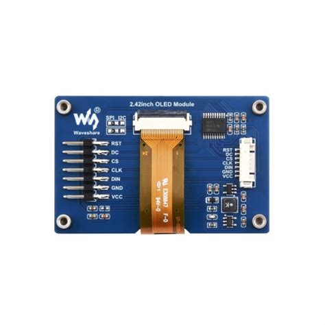 Buy 2 42inch Oled Display Module 128×64 Resolution Spi I2c Communication Yellow Online In