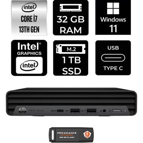 Hp Pro Mini G Intel Core I T Gb Tb Ssd W P Fiyat
