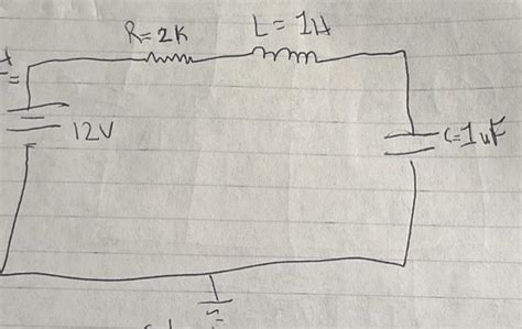Solved Find S Domain Equation Then Solve For I S Solve At Chegg Com