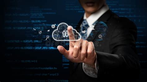 Cloud Computing Power Enhance Cloud Strategy For Business Faas Stock Image Image Of Innovation