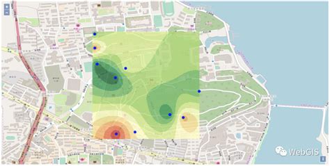 openlayer 克里金插值渲染图 kriging webgis fun