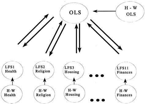 General Form Of Models Tested Note Lfs Life Facet Satisfaction H W Download Scientific