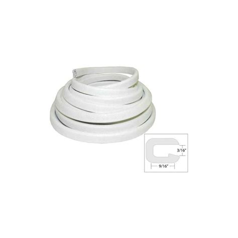 V30 1005w25 1 Taco Flexible Vinyl Trim 3 16 Opening X 9 16 W X 25