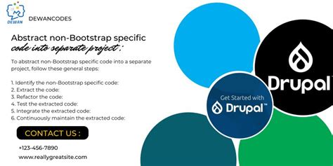 How To Abstract Non Bootstrap Code Into A Project Dewan Codes Posted