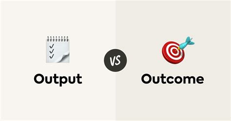 Output Vs Outcome An Important Difference For Okrs