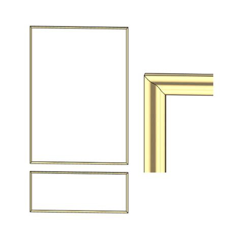 Boiserie Modelo 01 Cor Bege Os Reviteiros Premium