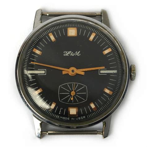 часы ЗИМ (Победа 2602) 1956 год СССР vintage black dial soviet USSR ...