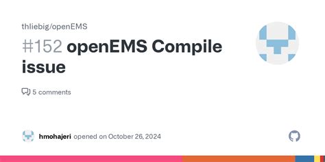 Openems Compile Issue · Issue 152 · Thliebigopenems · Github