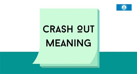 Crash Out Meaning From Sleep To Street Slang Spirit Means