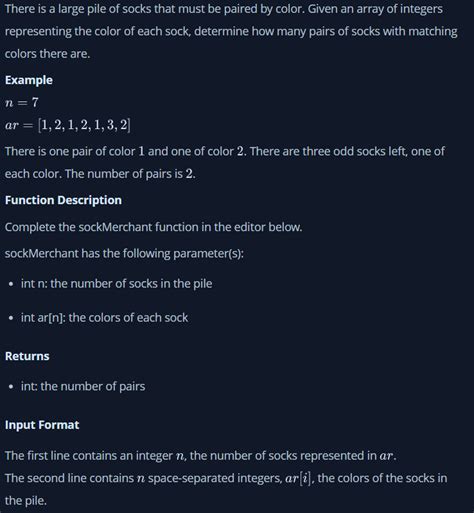 Hackerrank Week3 Sales By Match