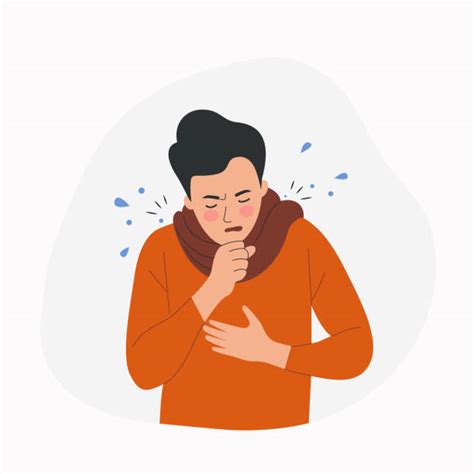 Sick Cough Cartoon