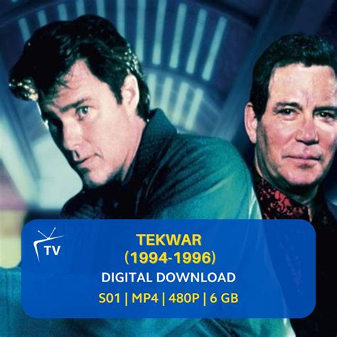 William Shatners Tekwar 1994 90s Sci Fi Digital Download