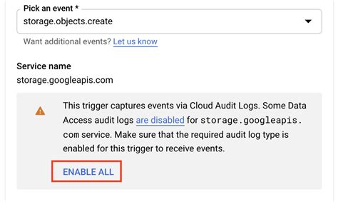 trigger a dataflow job deployed through cloud run on object creation in