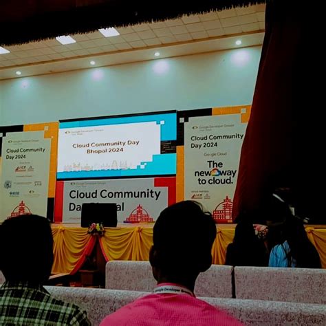 Gdgbhopal Communityday Ai Kubernetes Firebase Learning Networking Malay Jain