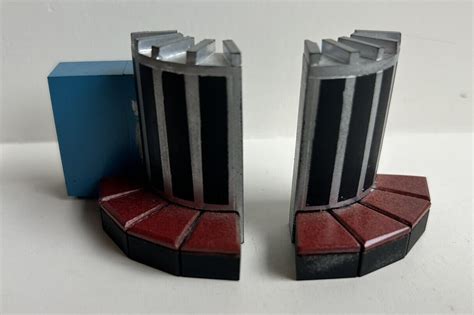 Rare Cray Y Mp Scale Model Supercomputer Red Pieces Incomplete Look