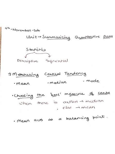 Summarizing Quantitative Data Pdf