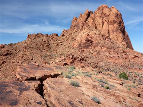 Peak Near Echo Pass Fall Creek And The Echo Pass Trail Glen Canyon Arizona