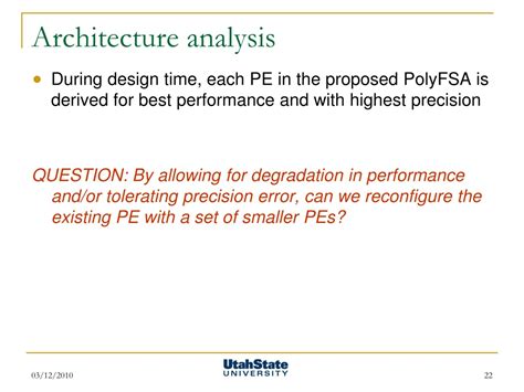 Ppt Analysis Of Fpga Based Kalman Filter Architectures Powerpoint