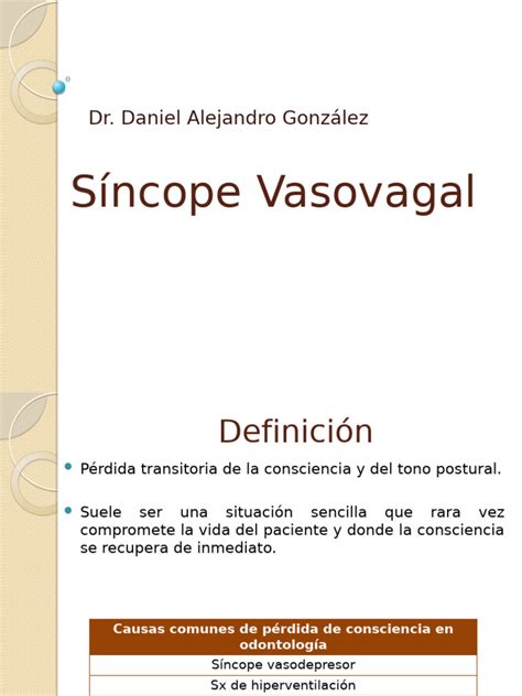 Síncope Vasovagal Definición Y Manejo Pdf Asma Enfermedades Y Trastornos Humanos