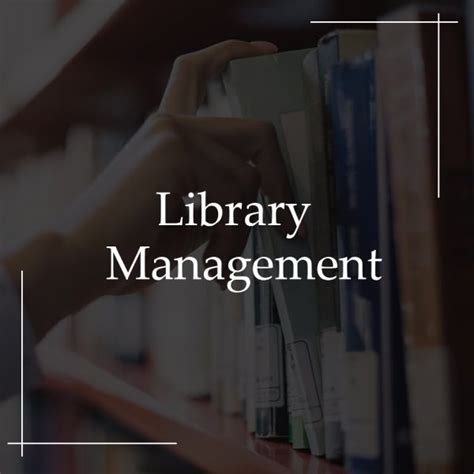 Library Management Website Development Services And Training In