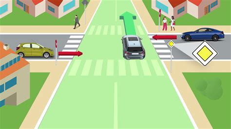 Пътен знак Б3 Път с предимство Youtube