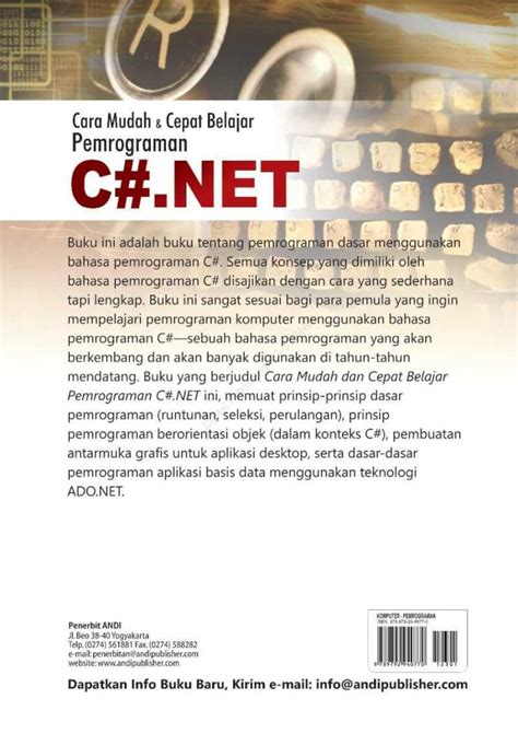 Jual Buku Cara Mudah Dan Cepat Belajar Pemrograman C Net Di Seller Buku Id Karang Tengah Kab