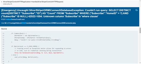 Php Silverstripe 4 Undefined Index Subscribe Stack Overflow