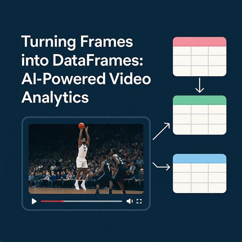 Turning Frames Into Dataframes Ai Powered Video Analytics Mixpeek