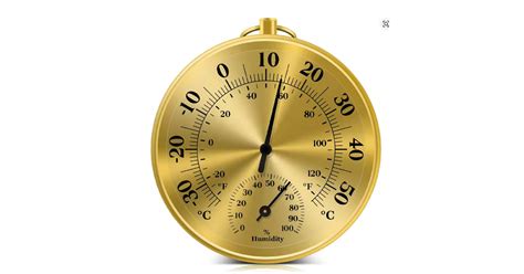 Wall Thermometer Decorative Analog Hygrometer