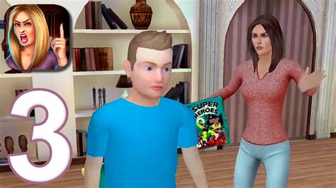 Hello Virtual Mom 3d Gameplay Walkthrough Part 3 New Levels Youtube