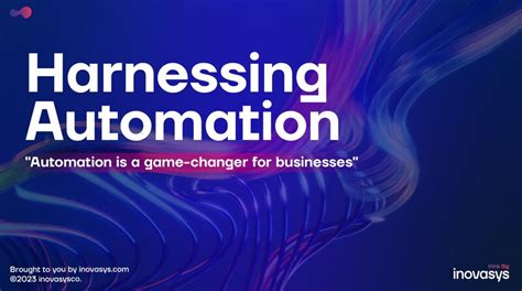 Inovasys On Linkedin Inovasys Thinkbig Automation Efficiency