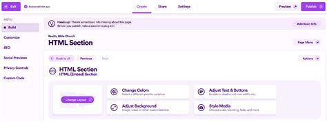 The HTML Embed Section Nucleus Help Center