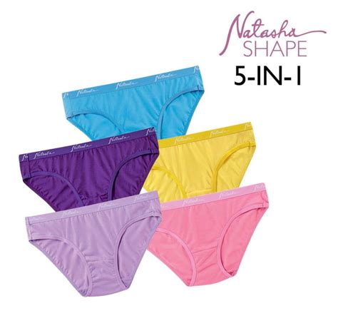 Nfc Astoria Ladies Panty 5 In 1 Pack 95 Polyester 5 Spandex Lazada Ph