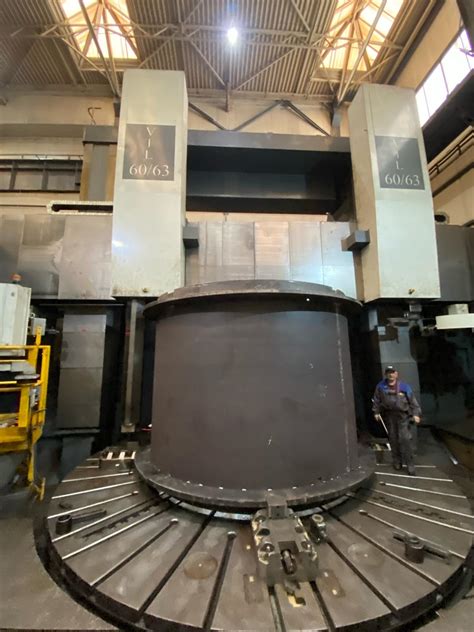 Emsil Vtl 60 63 Vertical Turret Lathe With Cnc Used Machines Exapro