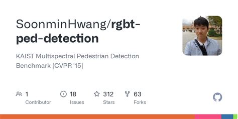Github Soonminhwangrgbt Ped Detection Kaist Multispectral