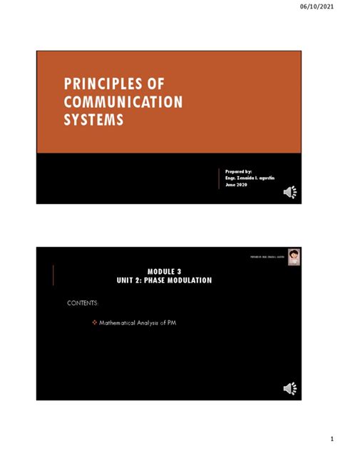 Lecture 3 2 Pdf Frequency Modulation Modulation