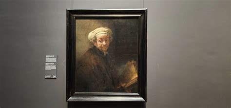 Chân dung tự hoạ Rembrandt bảo tàng Rijksmuseum
