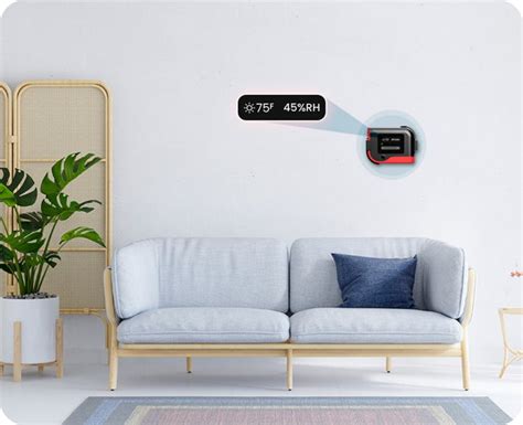 Smart Home Temperature Monitor Home Temp And Humidity Sensor Tempcube