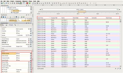 Alarm Journal General Filtering Ignition User Manual 78 In Progress
